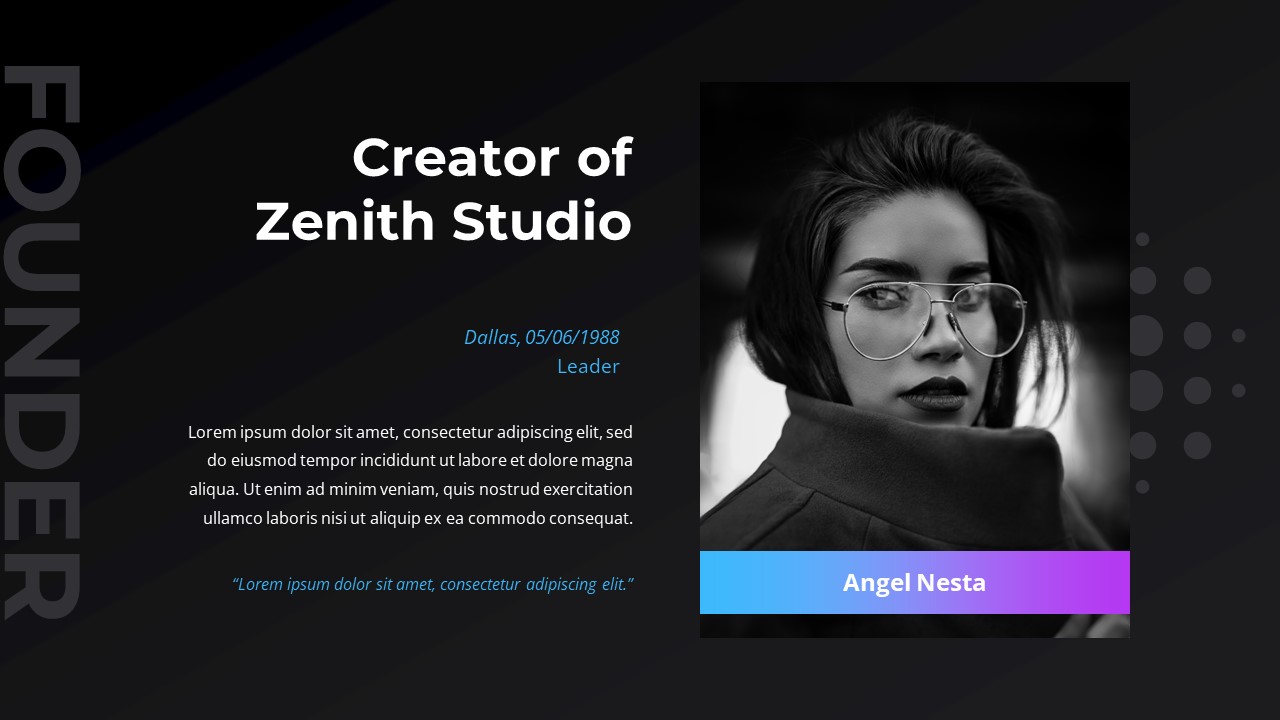 Zenith - Business PowerPoint Template, Presentation Templates ...