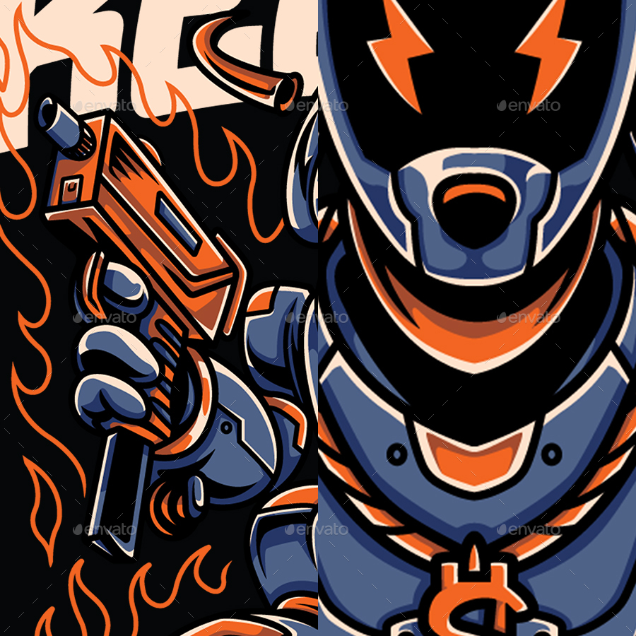 Future Rebels T-Shirt Design Template, T-Shirts | GraphicRiver