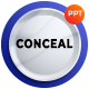 Conceal - Modern Business PowerPoint Template, Presentation Templates