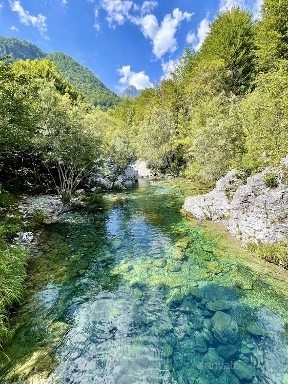 Blue Eye Albania, Valbone, Theth, Thethi, Europe, Stock Photo by evisdi
