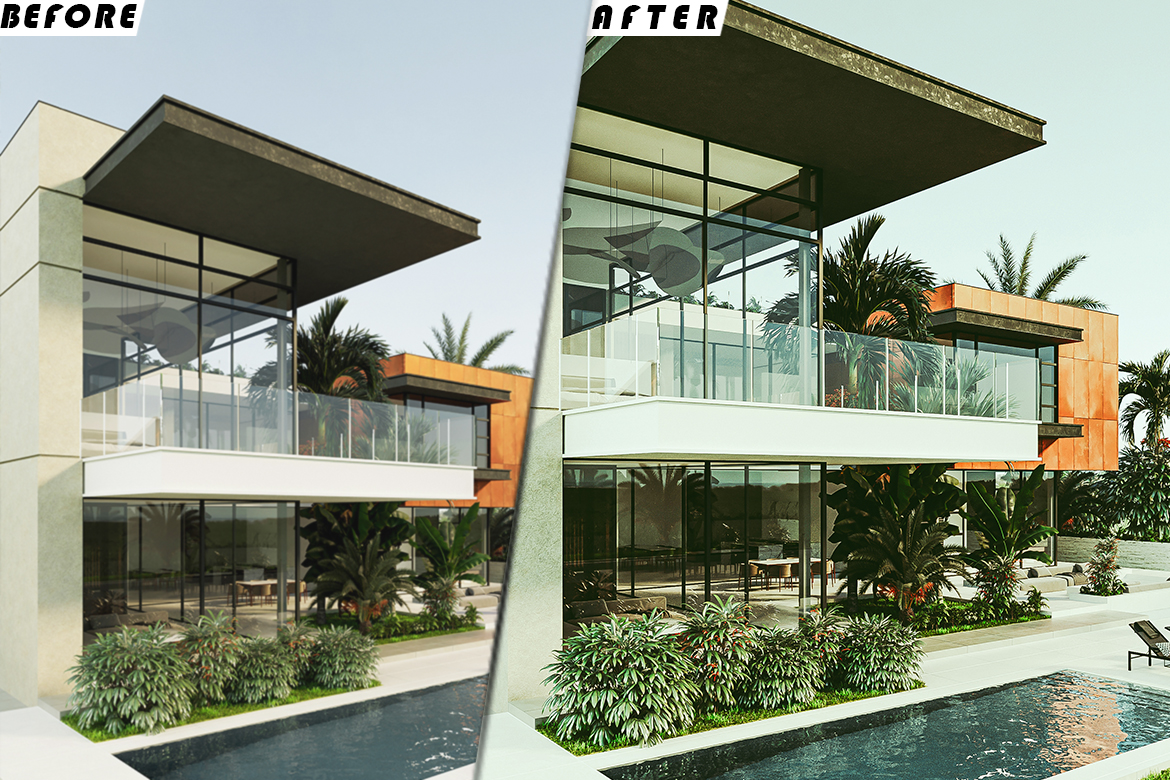 Architecture Filter Lightroom Presets - Photoshop And luts Videos ...