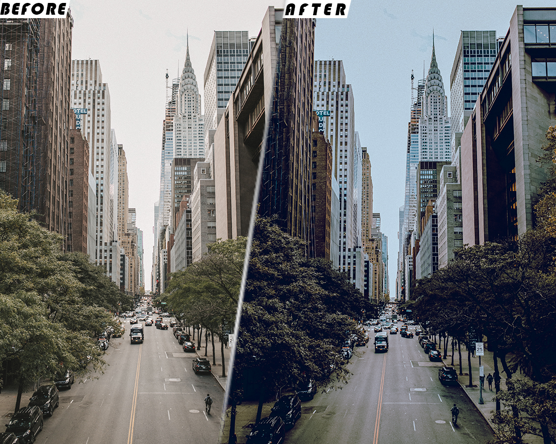 City Street Photograpyt Lightroom Presets - Photoshop And luts Videos ...