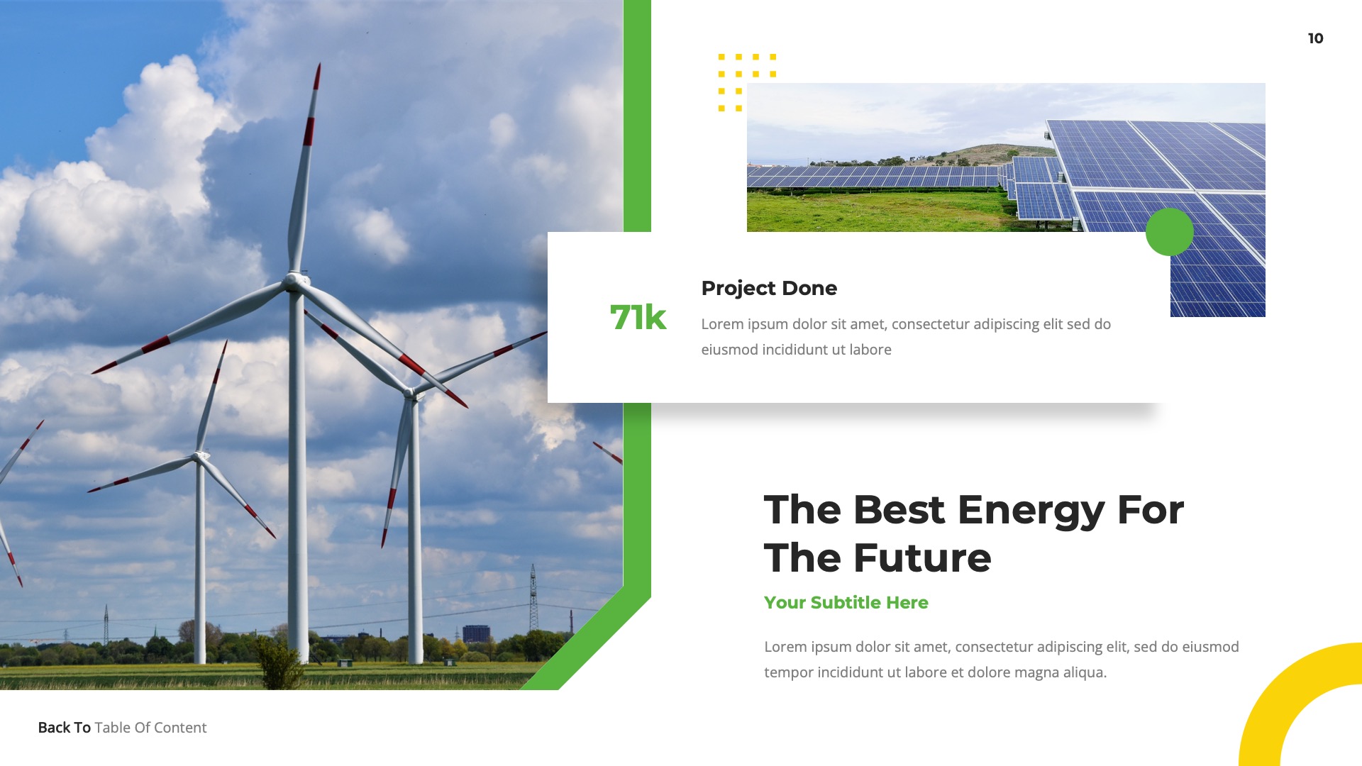 GreenBost - Renewable Energy Google Slides, Presentation Templates