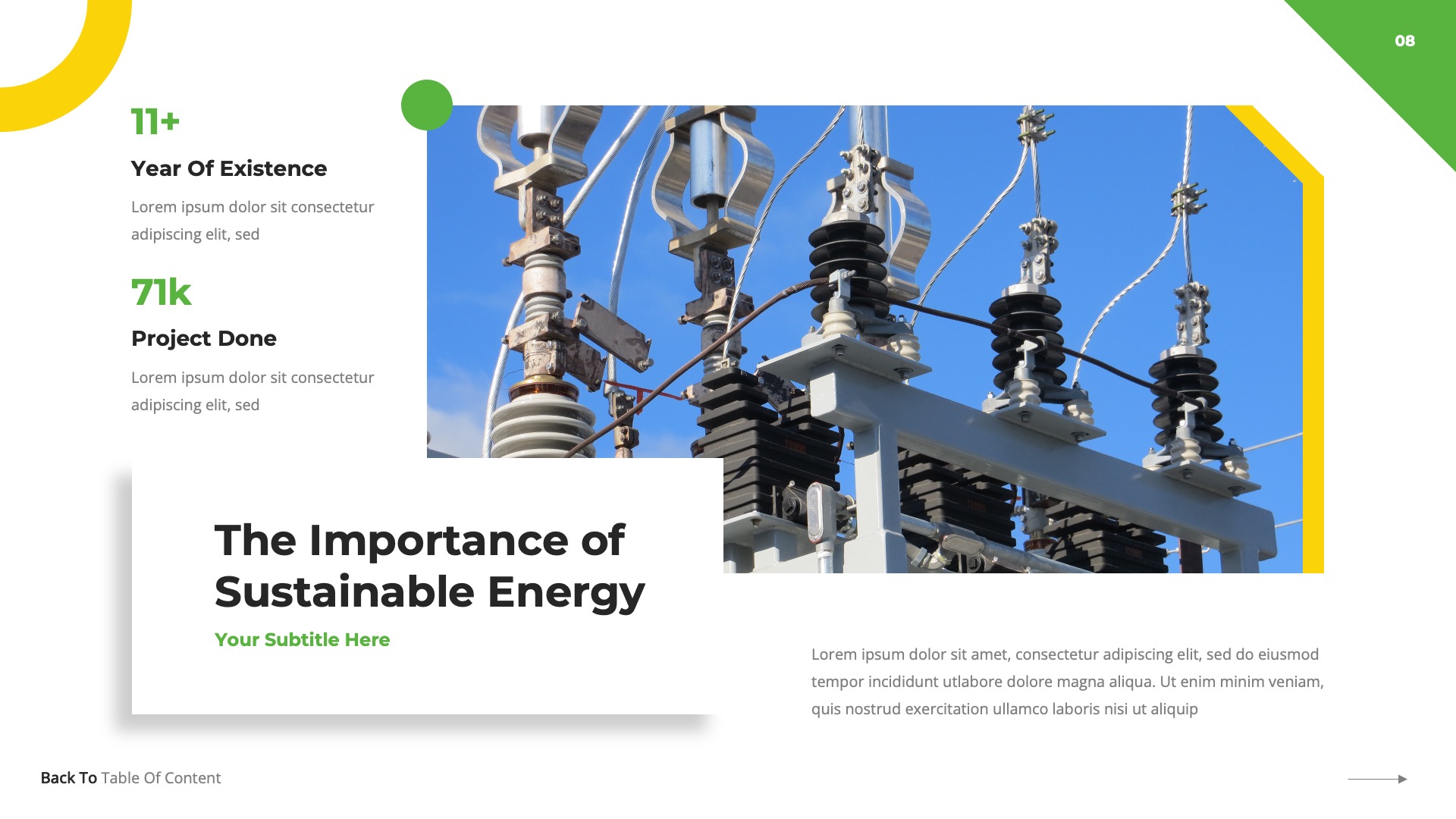 GreenBost - Renewable Energy Google Slides, Presentation Templates