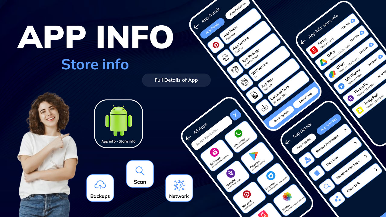 App info - Store Info - App Backup - Restore Option - App Info Checker ...