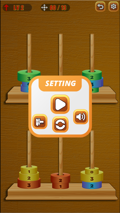 Zen Hanoi - Html5 (Construct3) by PaintGame | CodeCanyon