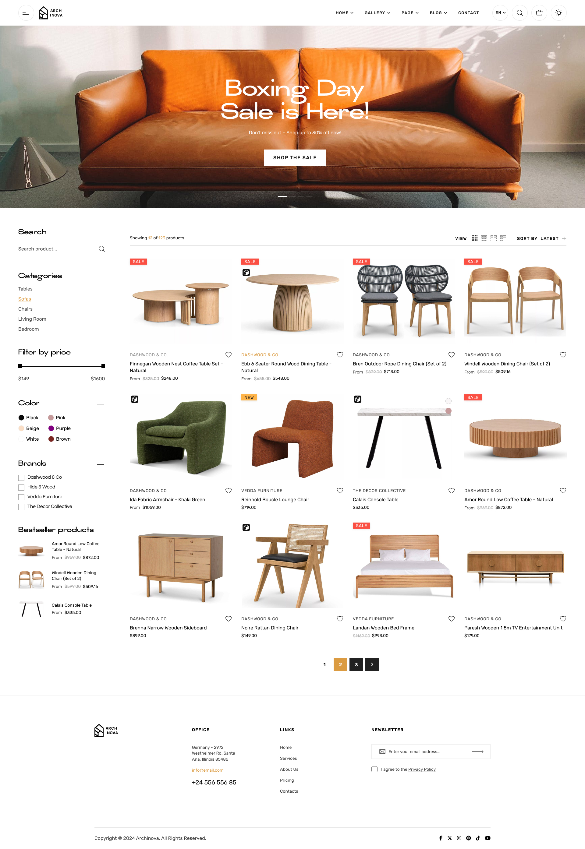 Archinova - Architecture & Interior Design Figma Template by jwsthemes