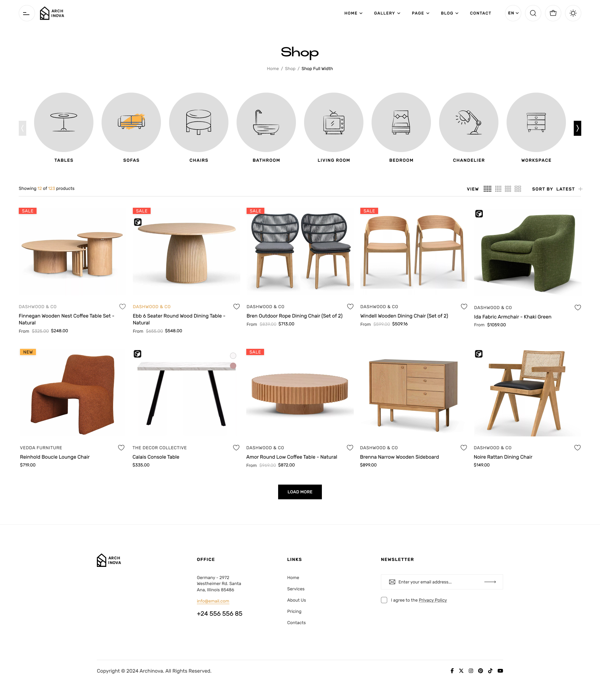 Archinova - Architecture & Interior Design Figma Template by jwsthemes