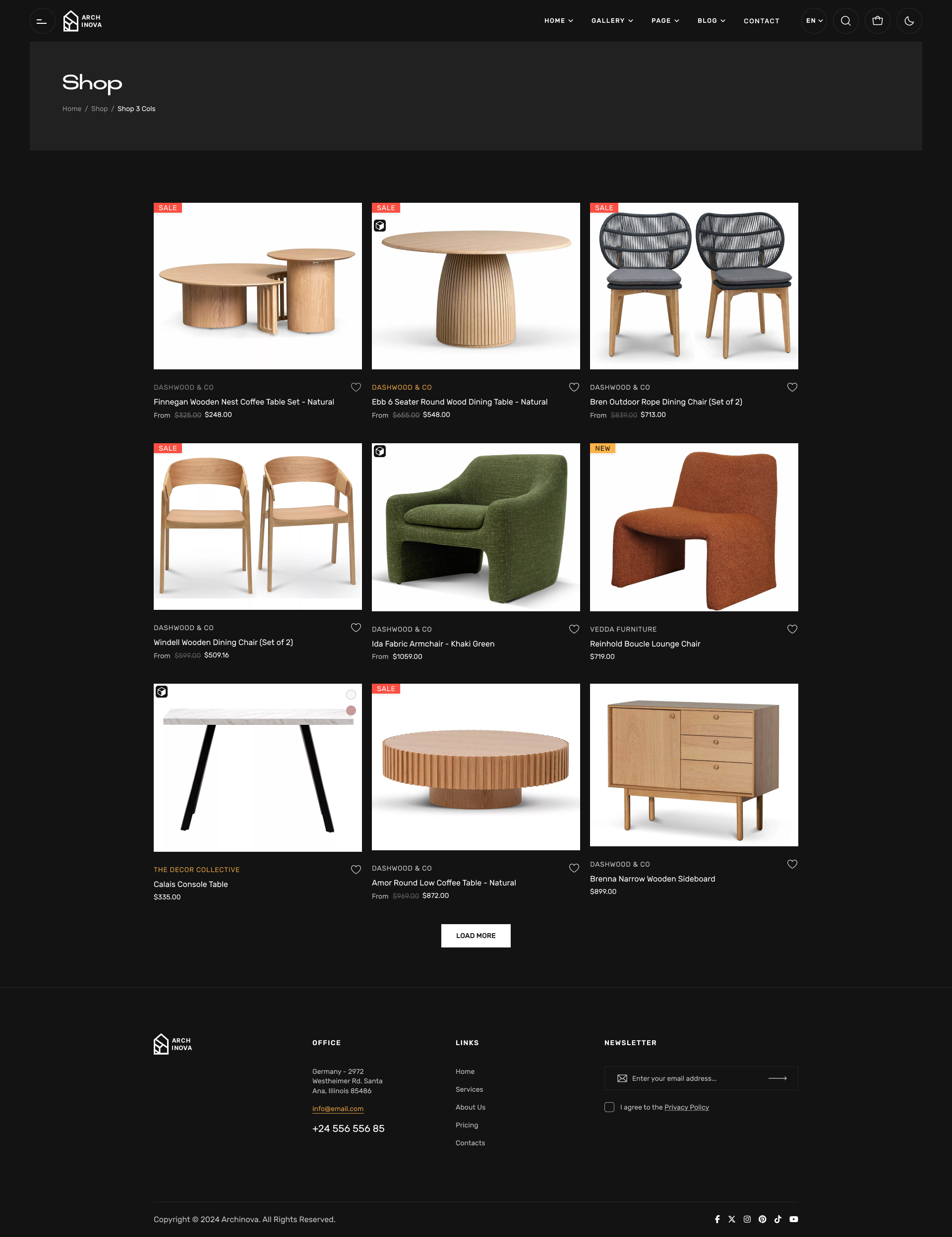 Archinova - Architecture & Interior Design Figma Template by jwsthemes