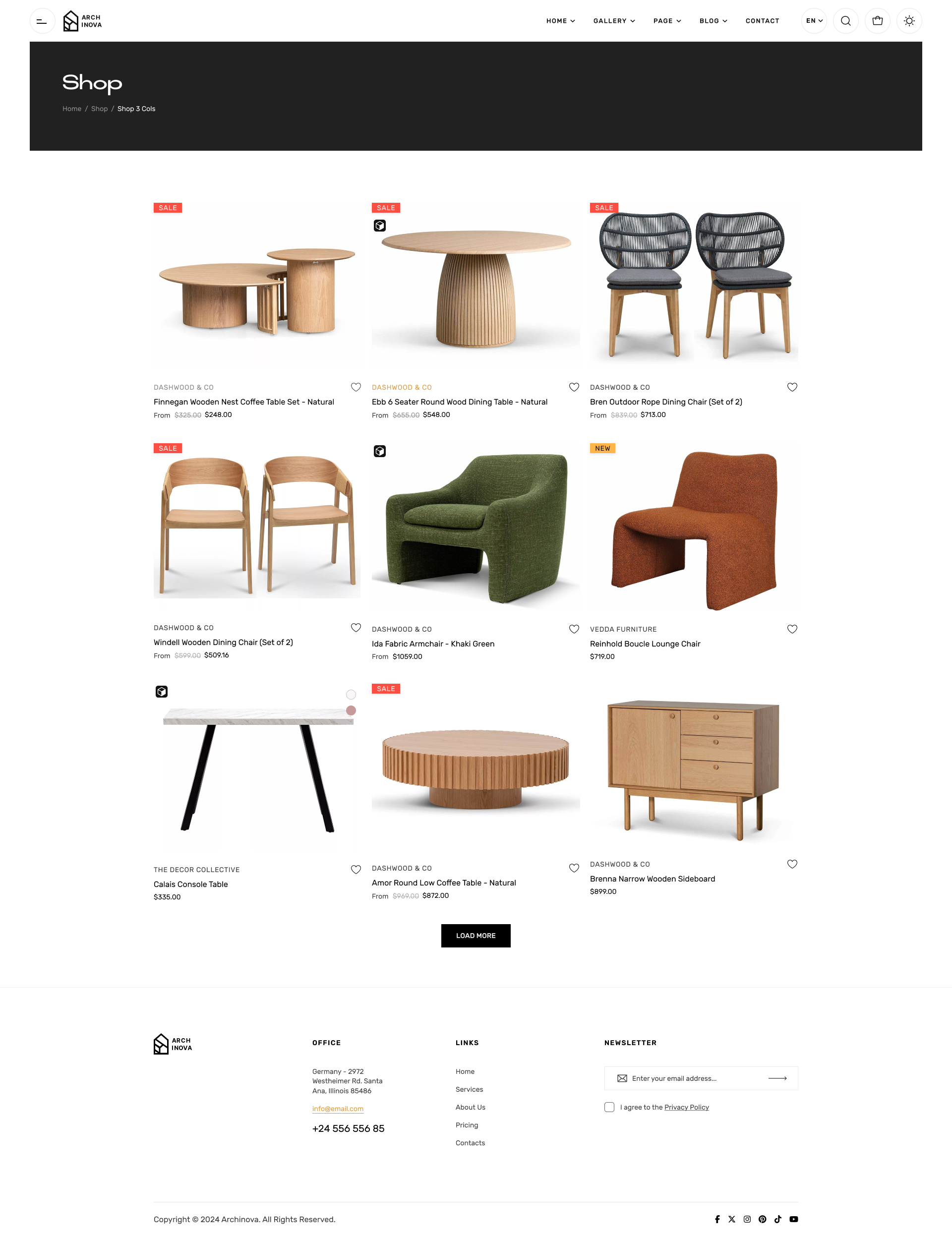 Archinova - Architecture & Interior Design Figma Template by jwsthemes