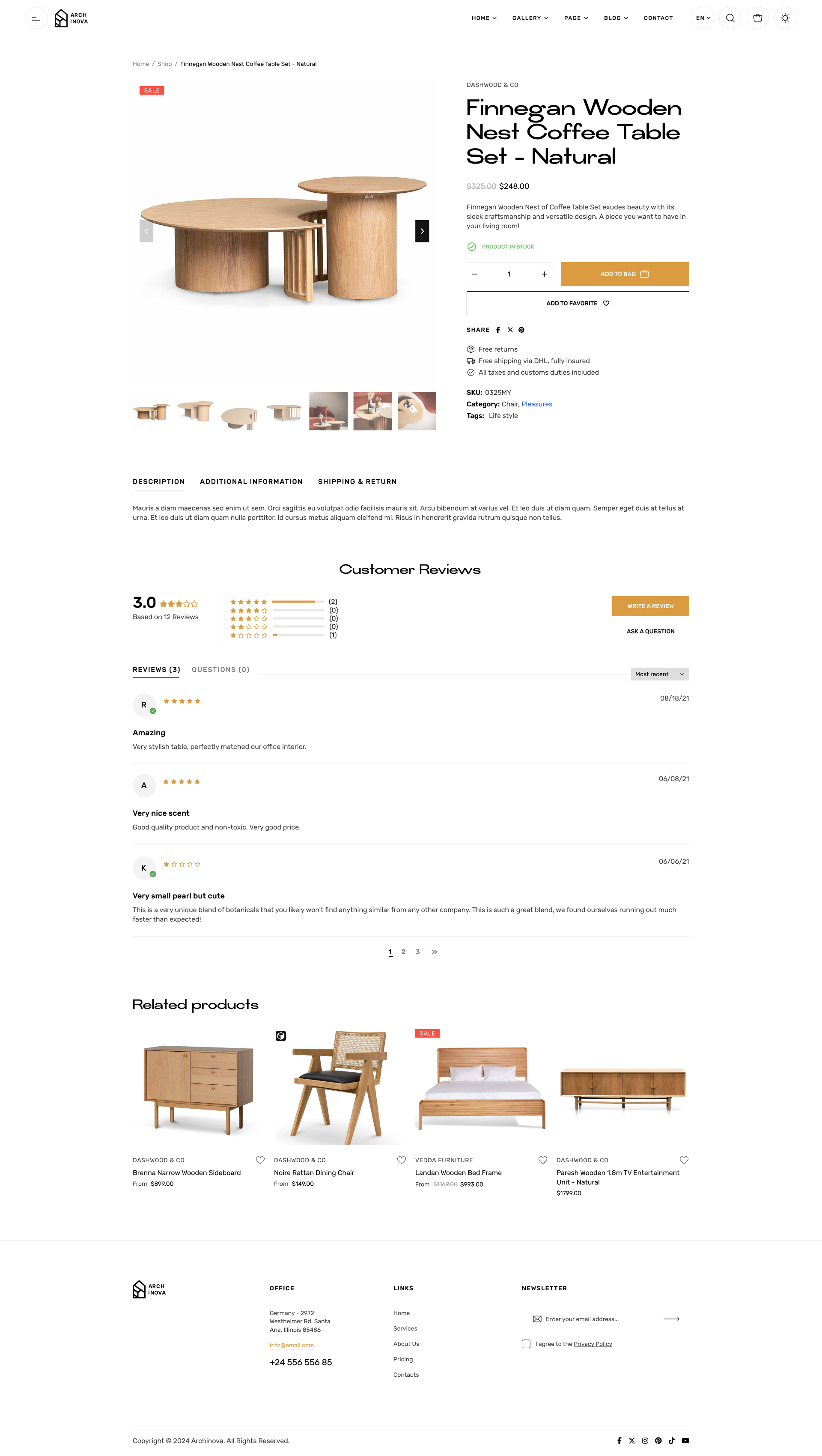 Archinova - Architecture & Interior Design Figma Template by jwsthemes