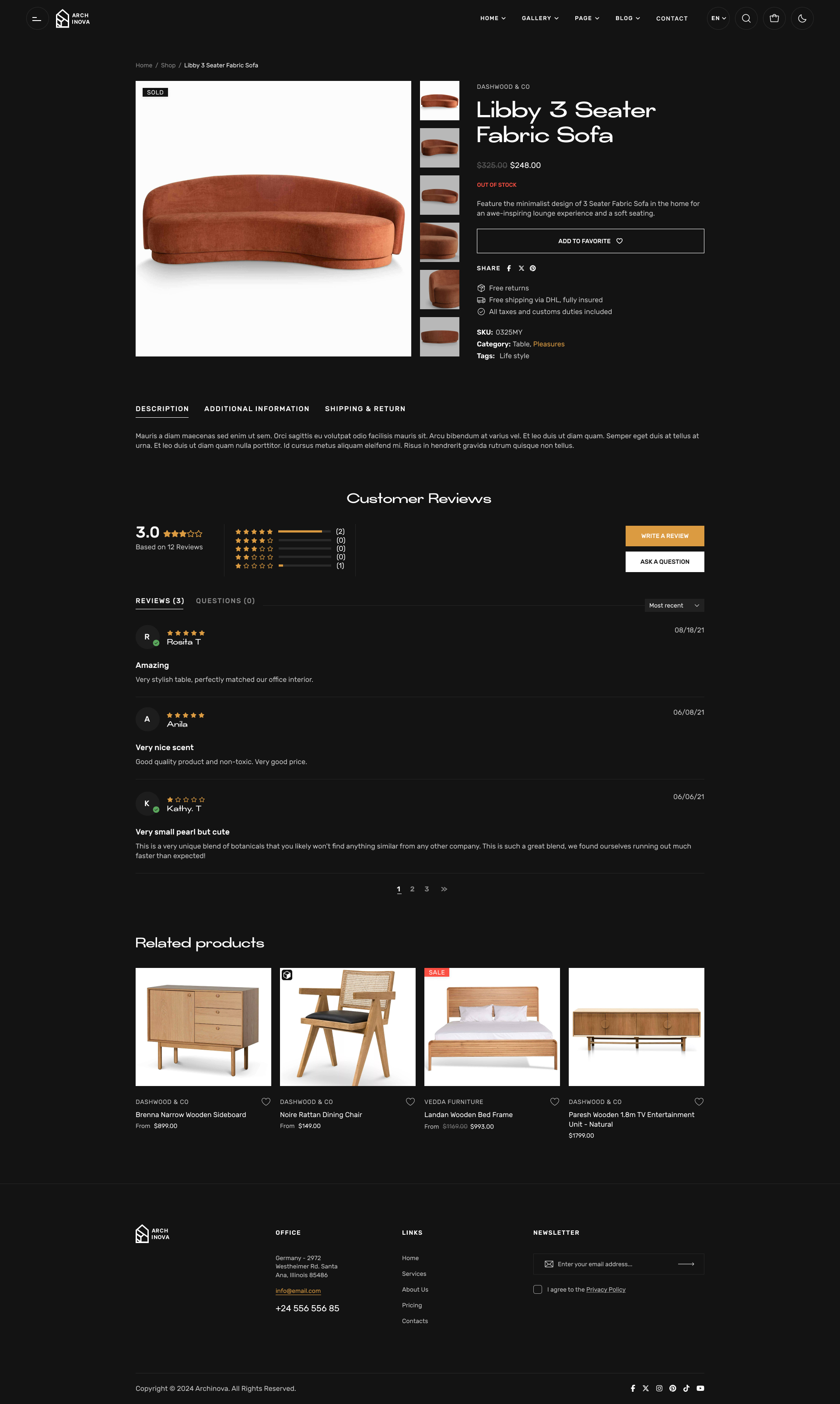Archinova - Architecture & Interior Design Figma Template by jwsthemes