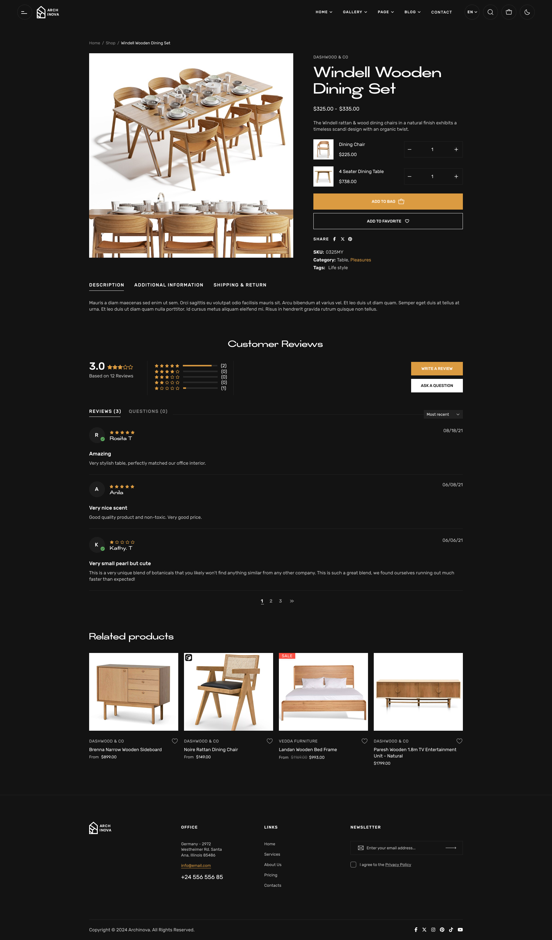 Archinova - Architecture & Interior Design Figma Template by jwsthemes