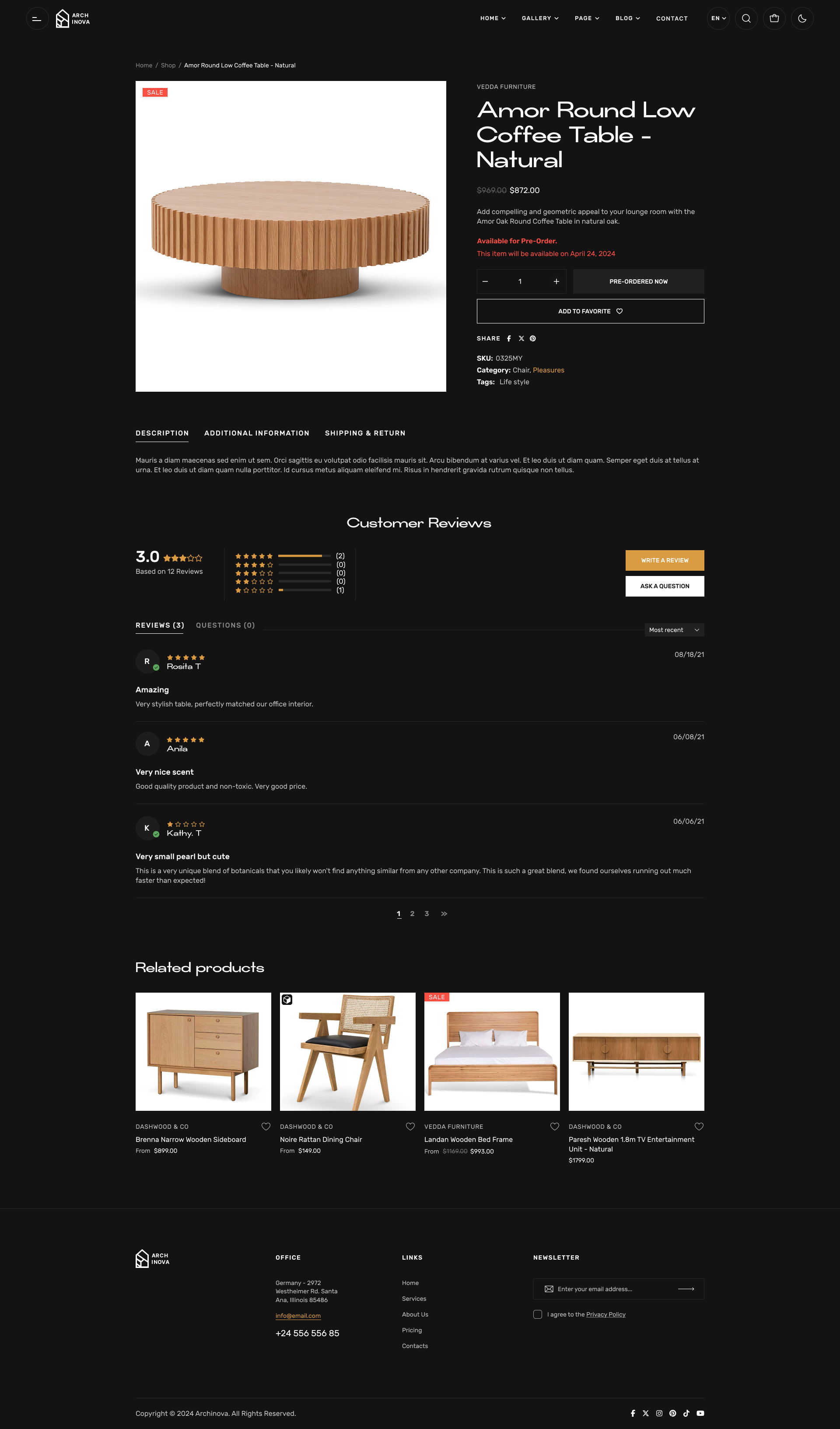 Archinova - Architecture & Interior Design Figma Template by jwsthemes