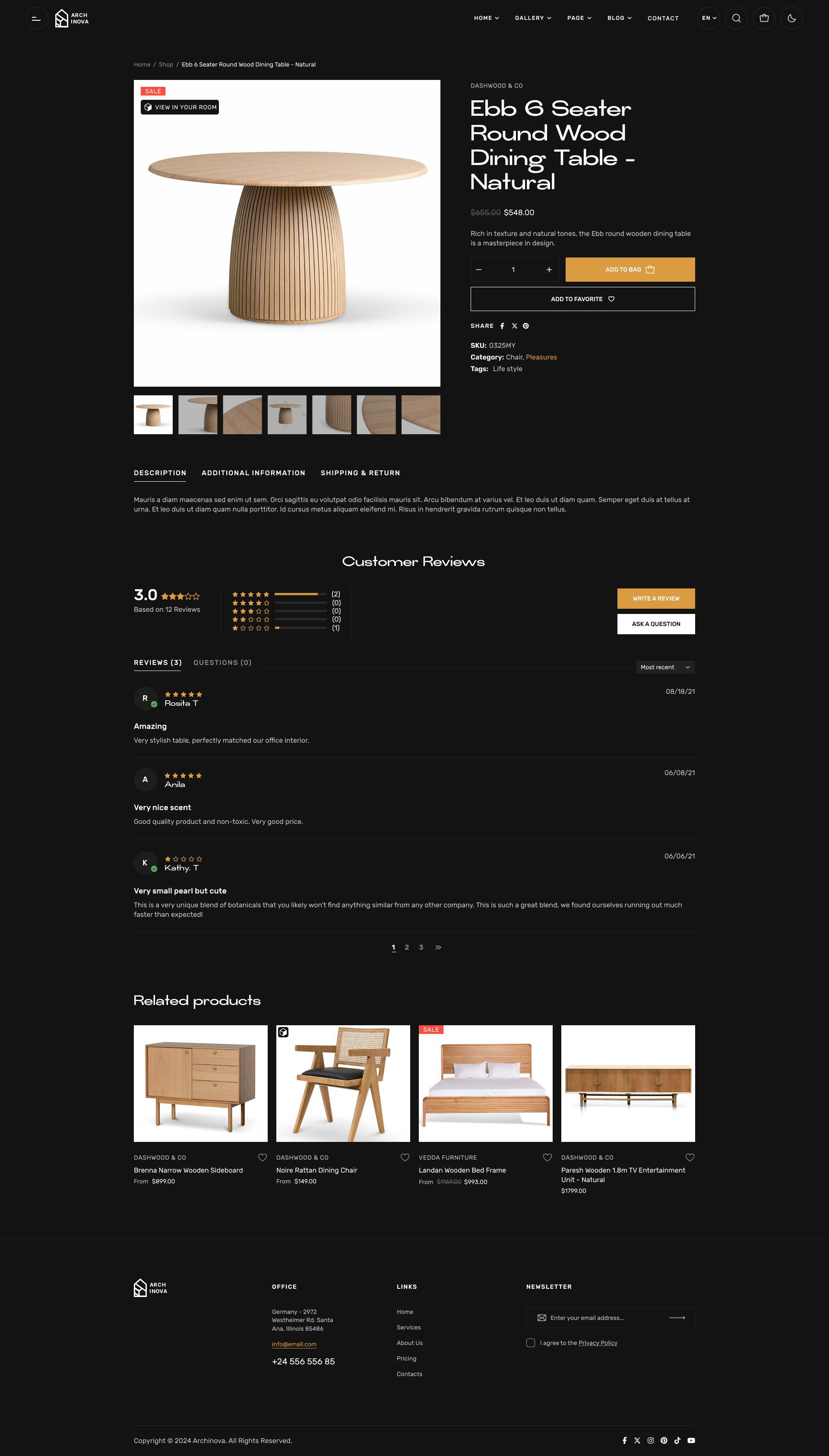 Archinova - Architecture & Interior Design Figma Template by jwsthemes