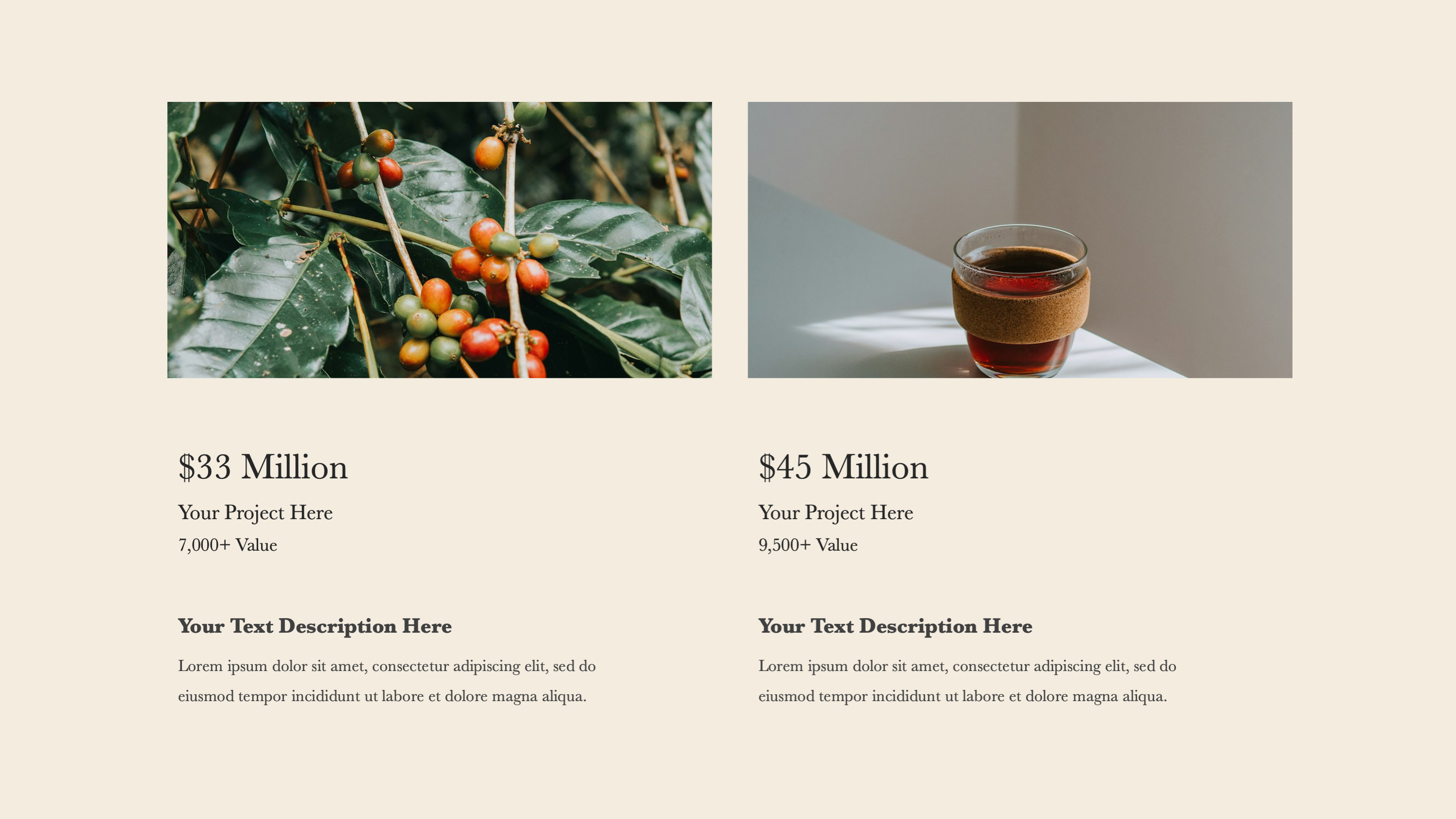 Coffee Shop Profile Presentation, Presentation Templates | GraphicRiver