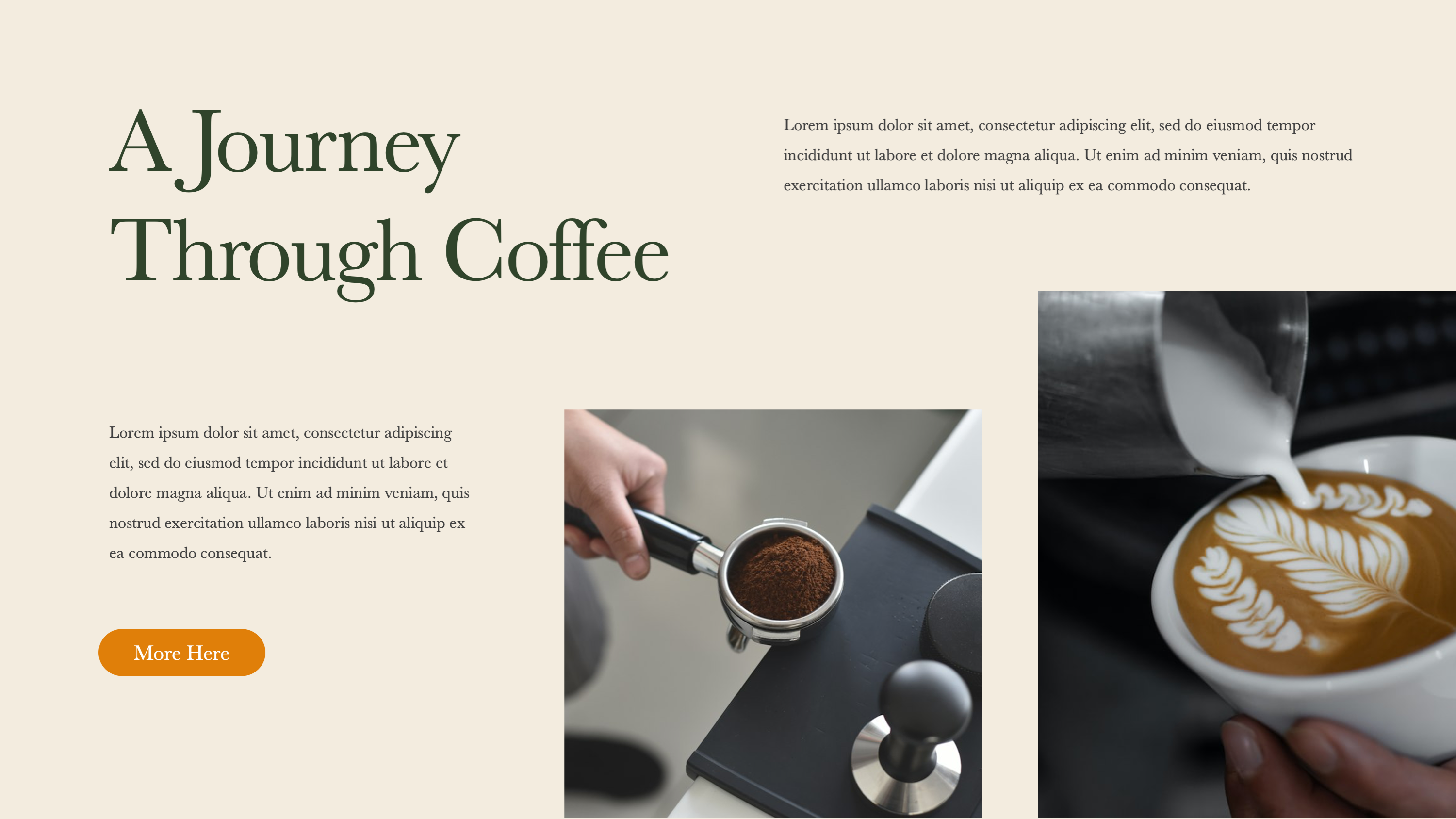 Coffee Shop Profile Presentation, Presentation Templates | GraphicRiver