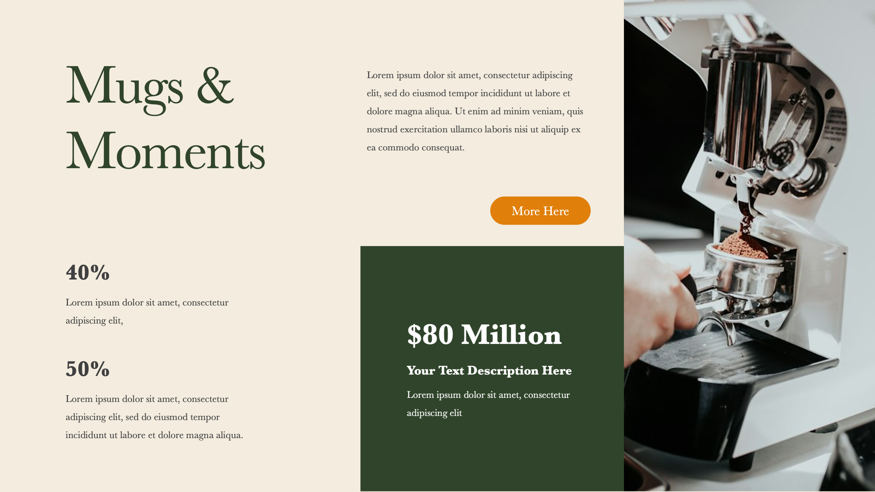 Coffee Shop Profile Presentation, Presentation Templates | GraphicRiver