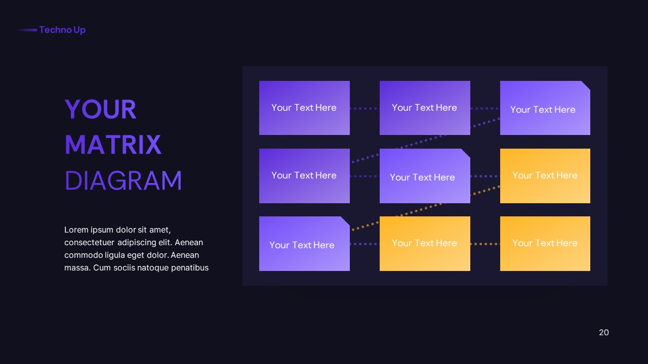 Techno Up Information & Technology Keynote Template, Presentation Templates