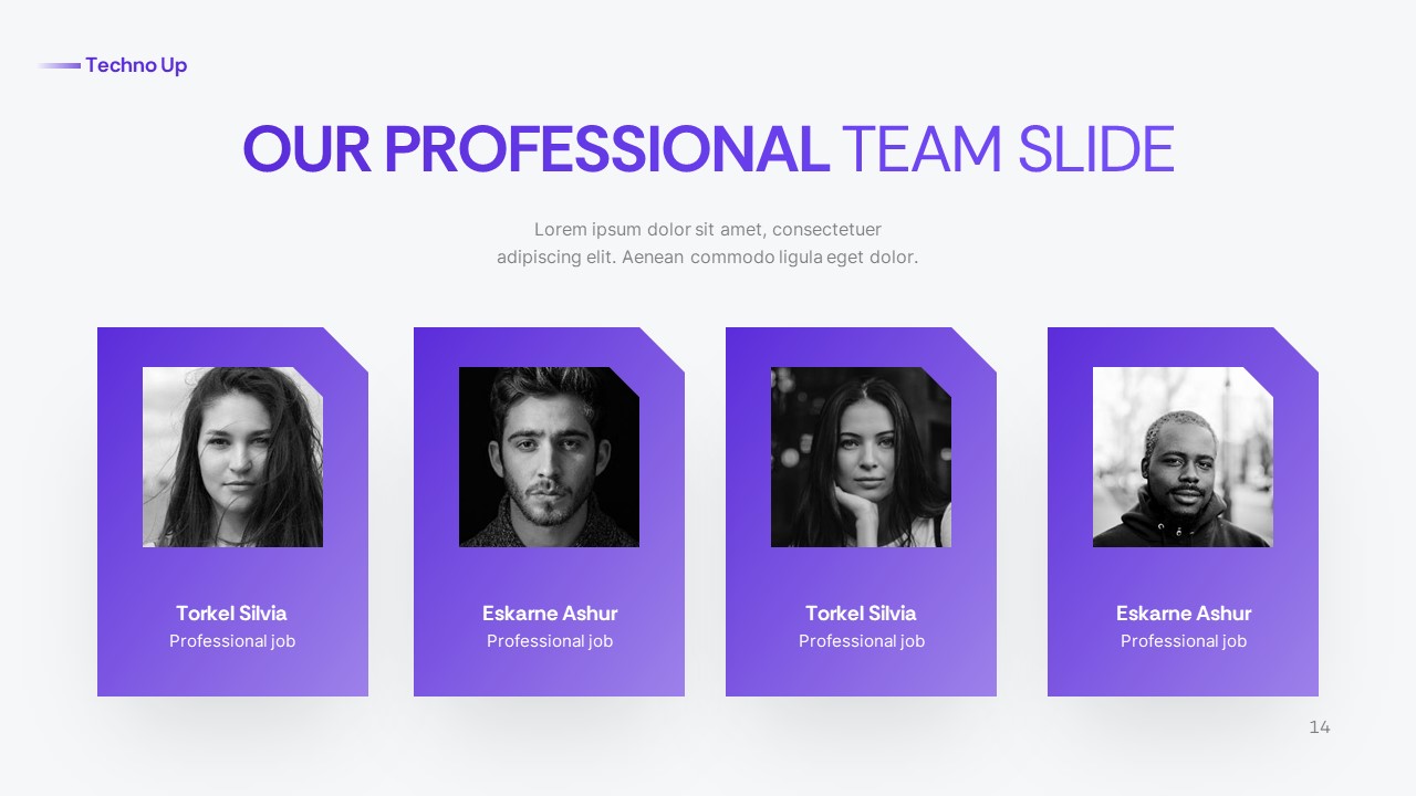 Techno Up Information & Technology Keynote Template, Presentation Templates