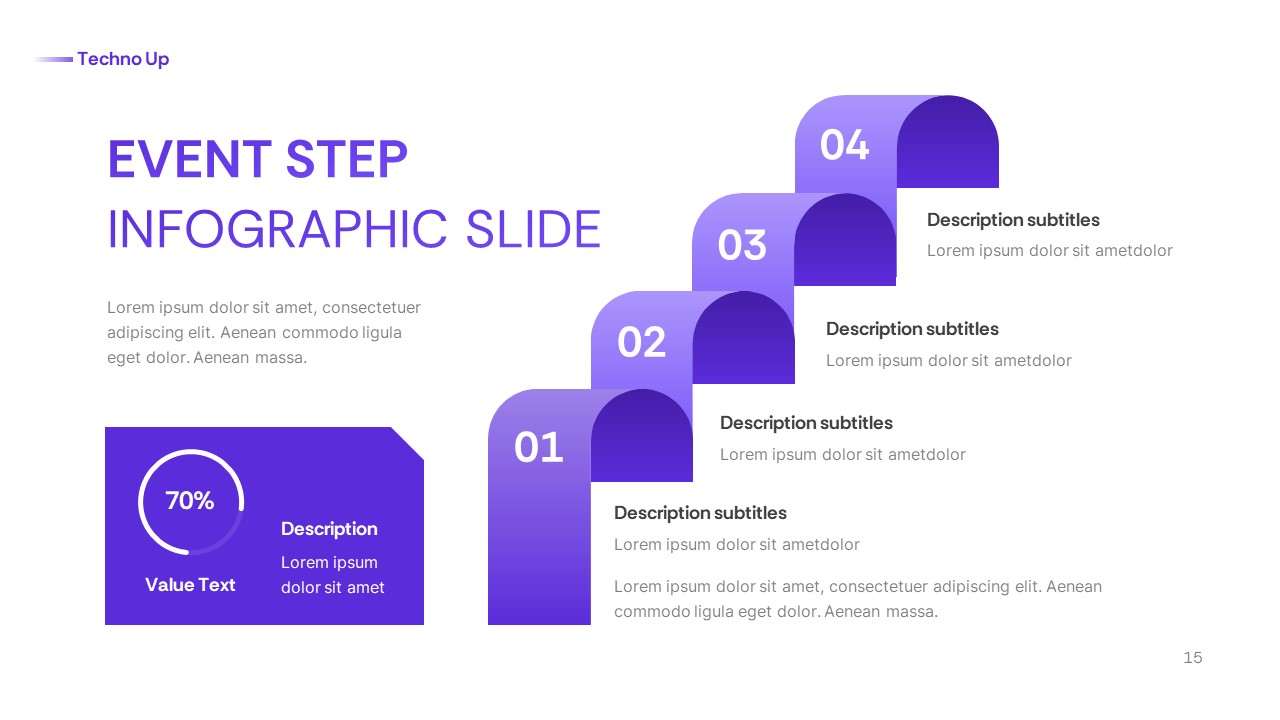 Techno Up Information & Technology Keynote Template, Presentation Templates