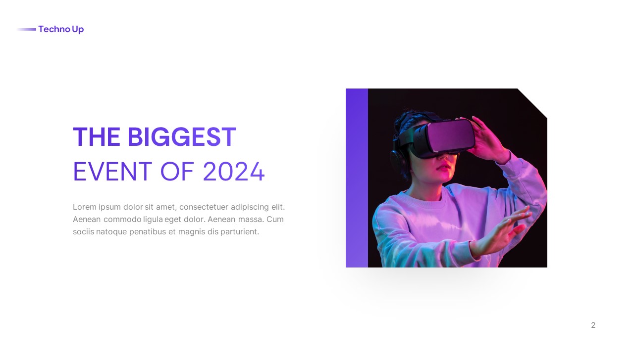 Techno Up Information & Technology Keynote Template, Presentation Templates