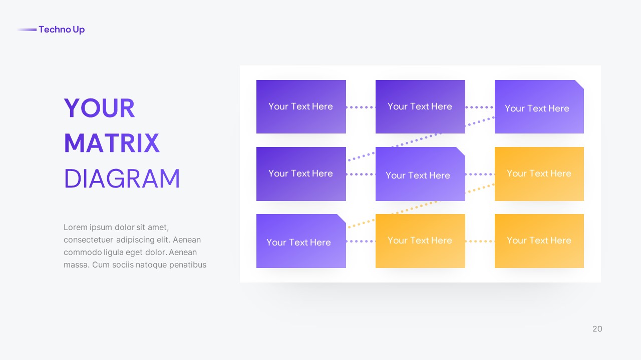 Techno Up Information & Technology Keynote Template, Presentation Templates