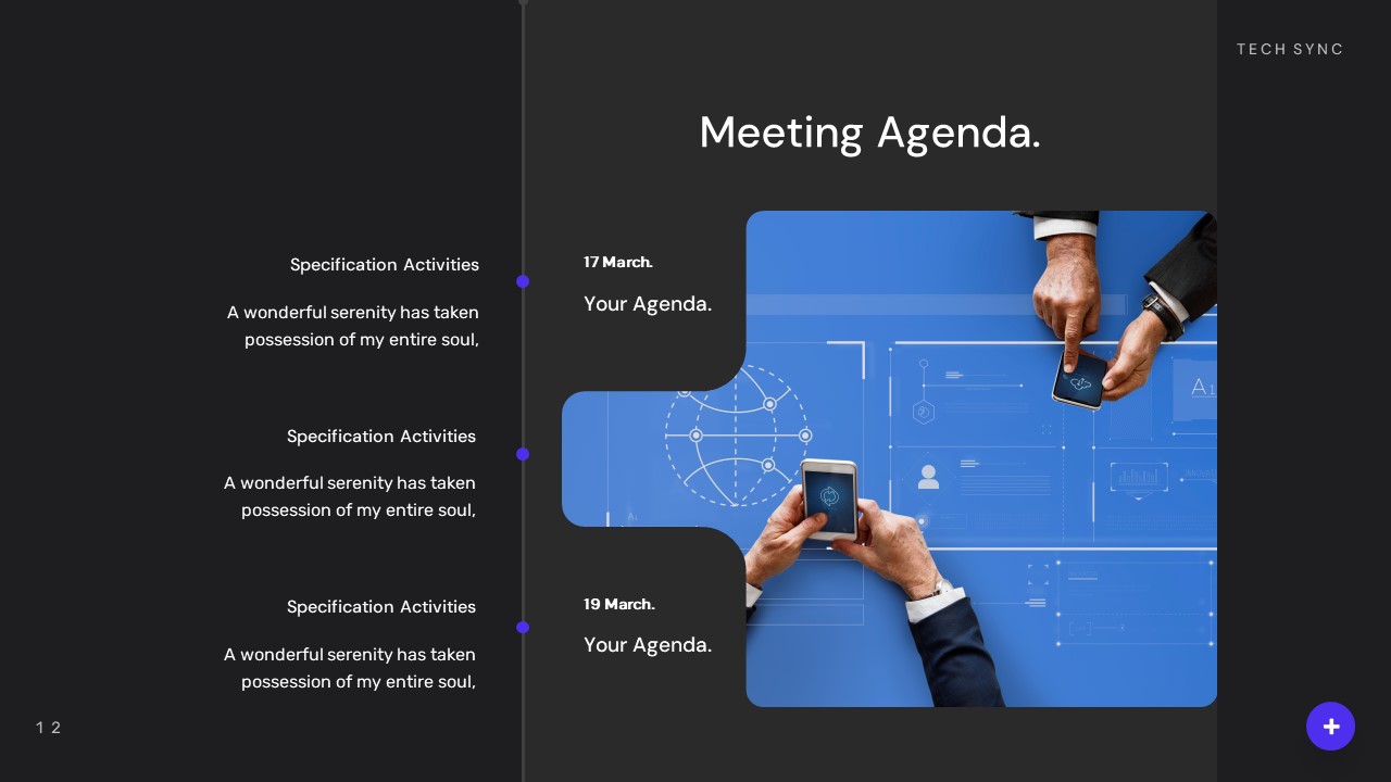 Tech Sync Information Technology Google Slides Template, Presentation ...