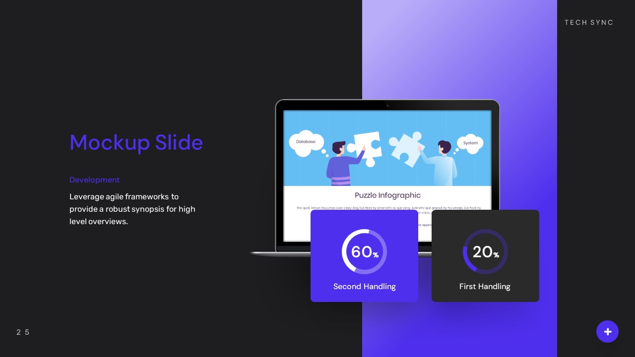 Tech Sync Information Technology Google Slides Template, Presentation ...