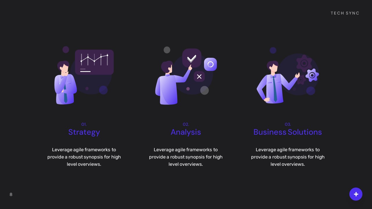 Tech Sync Information Technology Google Slides Template, Presentation ...