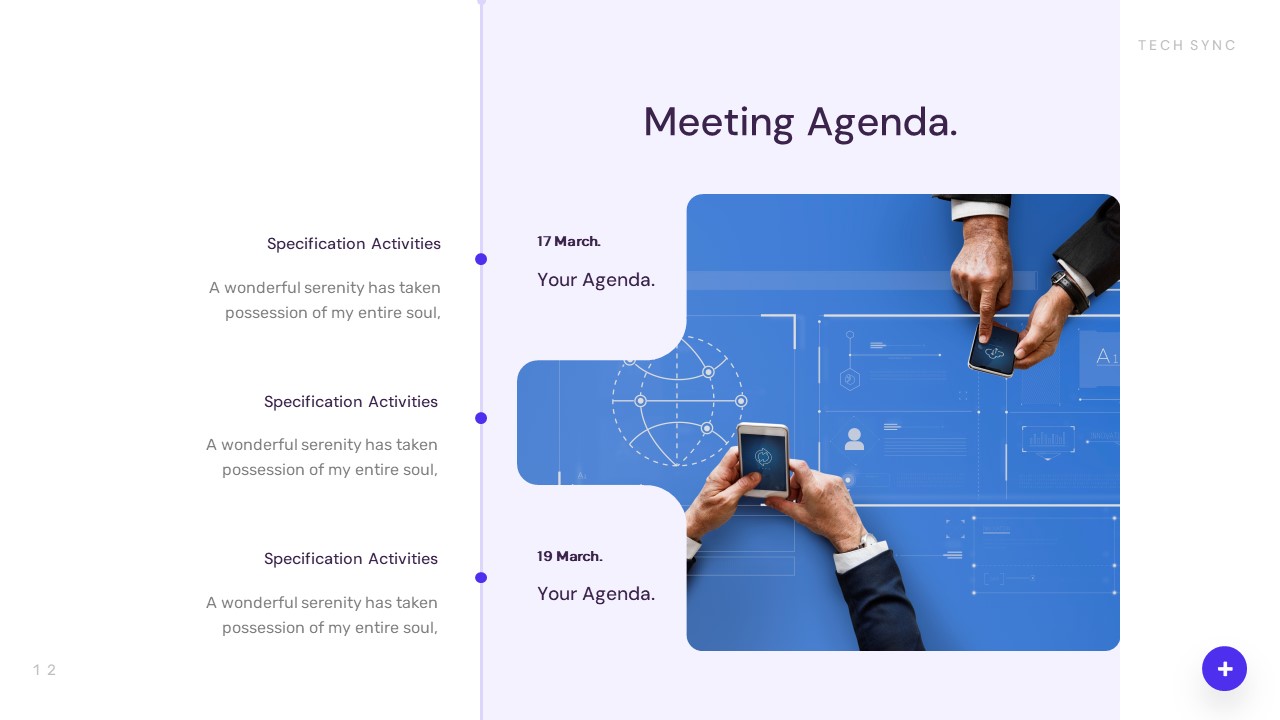 Tech Sync Information Technology Google Slides Template, Presentation ...