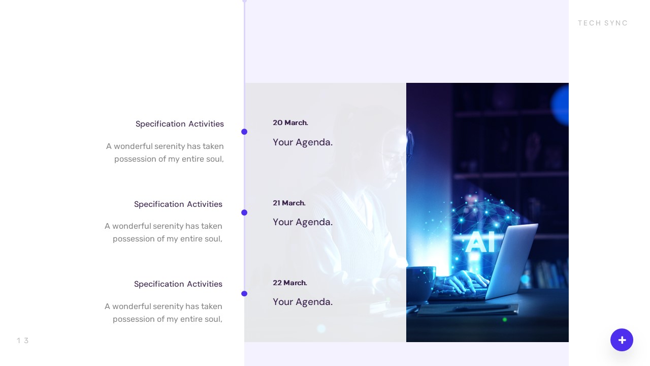Tech Sync Information Technology Google Slides Template, Presentation ...