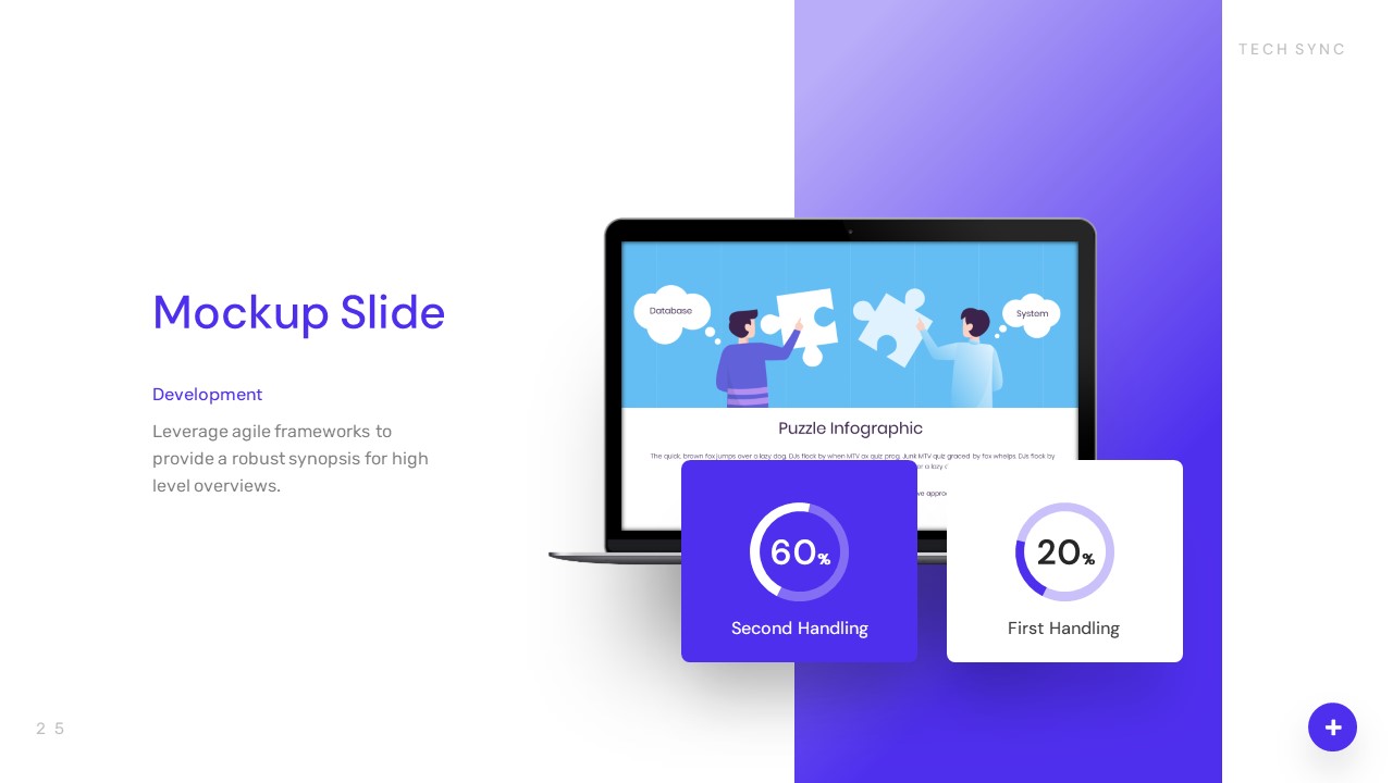 Tech Sync Information Technology Google Slides Template, Presentation ...