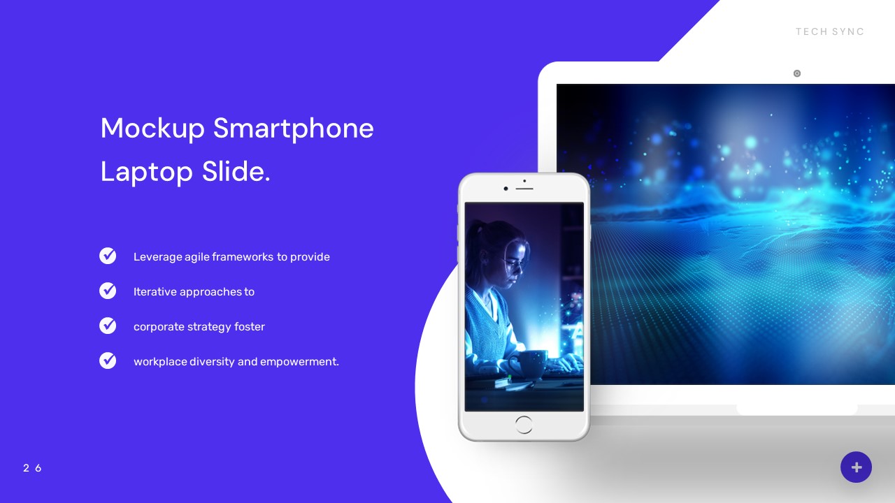 Tech Sync Information Technology Google Slides Template, Presentation ...