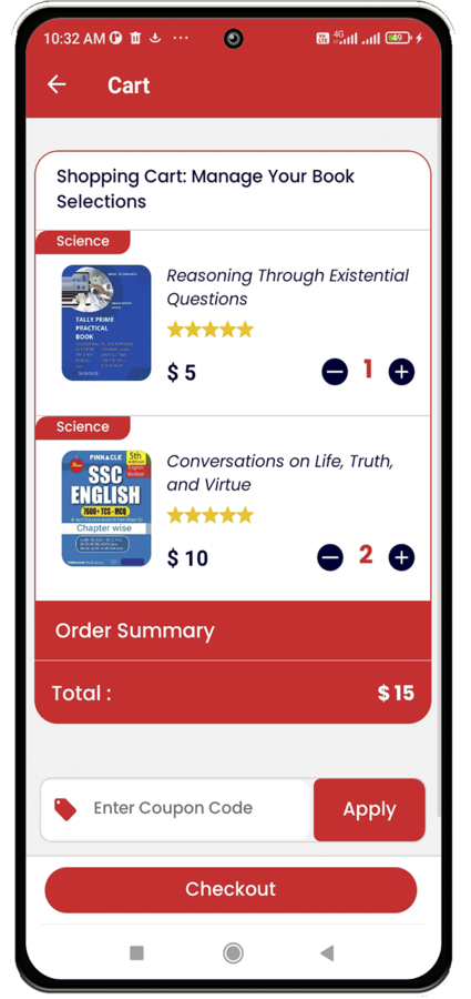 Book Store App - Library App | Book Discovery App | Book shop React Native iOS/Android App ...