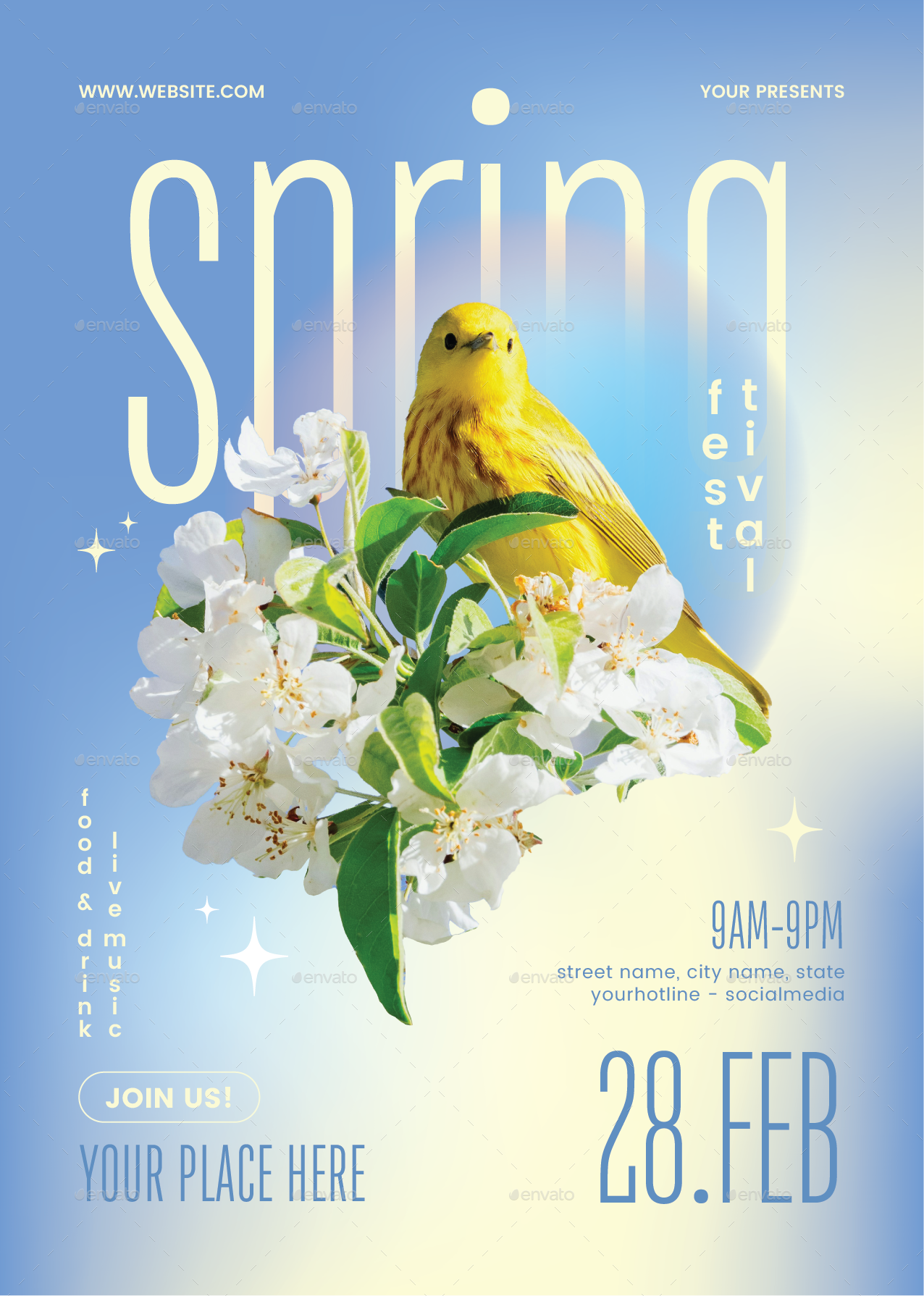 Spring Festival Flyer, Print Templates | GraphicRiver