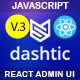 Dashtic – React Javascript Admin Dashboard Template by SPRUKO | ThemeForest