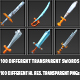 100 Fantasy Sword 2D Game Asset, Game Assets | GraphicRiver