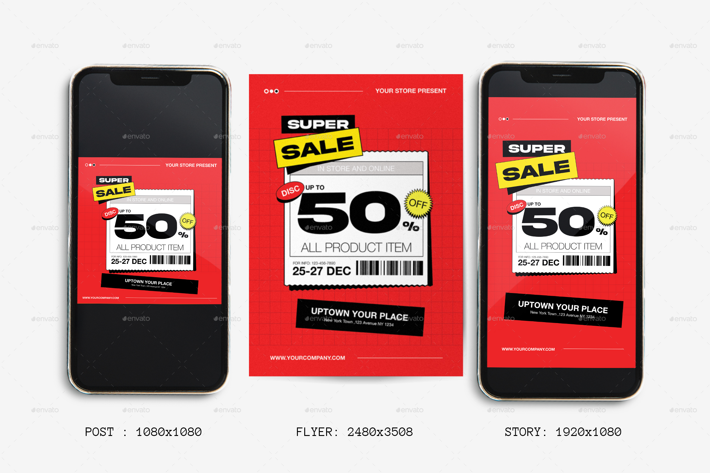 Super Sale Flyer, Print Templates | GraphicRiver
