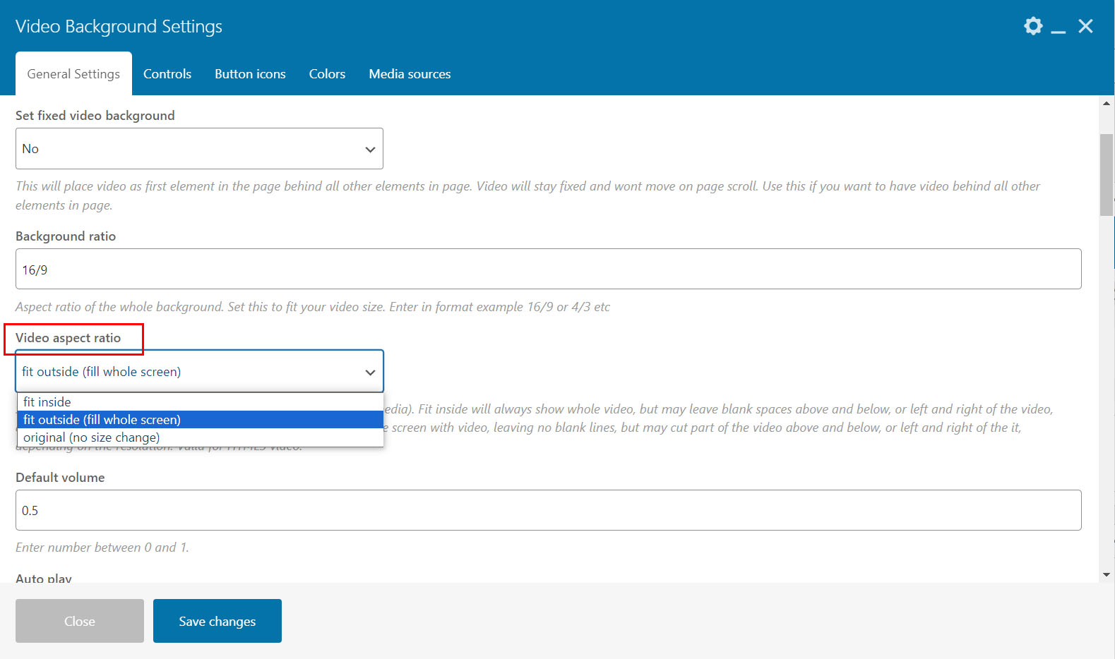 Video Background WPBakery Addon by Tean | CodeCanyon