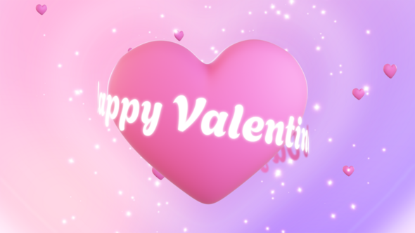 Valentine HEart Pop Title Opener, After Effects Project Files | VideoHive