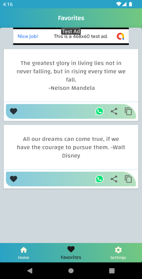 My Quotes App with Admob by IbrahimOdeh | CodeCanyon