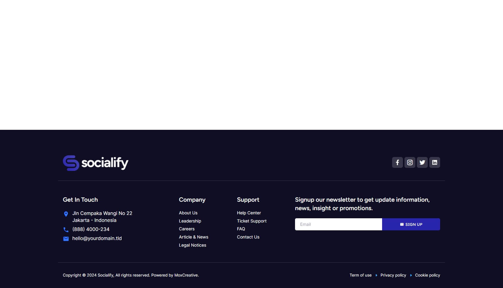 Socialify - Social Media Marketing Agency Elementor Pro Template Kit by ...