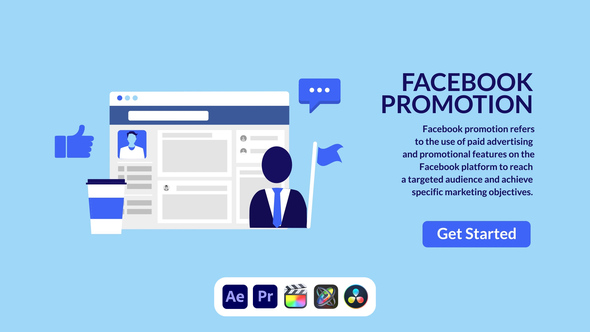 Facebook Promotion Design Concept, After Effects Project Files | VideoHive