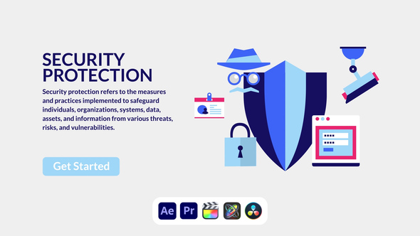 Security Protection Design Concept, After Effects Project Files | VideoHive