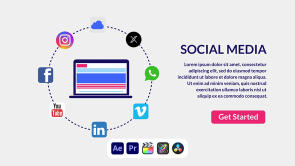 Social Media Design Concept, After Effects Project Files | VideoHive
