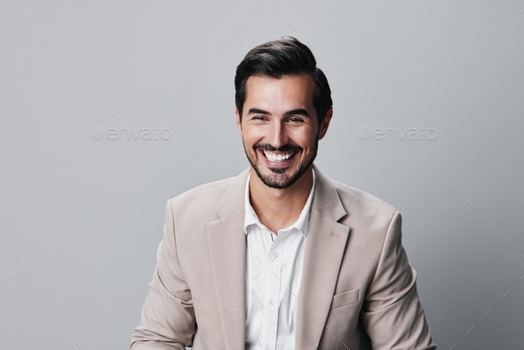 man angry sad boss work crazy businessman suit hand screaming business ...