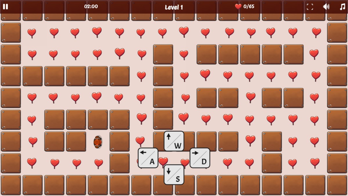 Heartscape Hero - HTML5 Maze game by trezegames | CodeCanyon