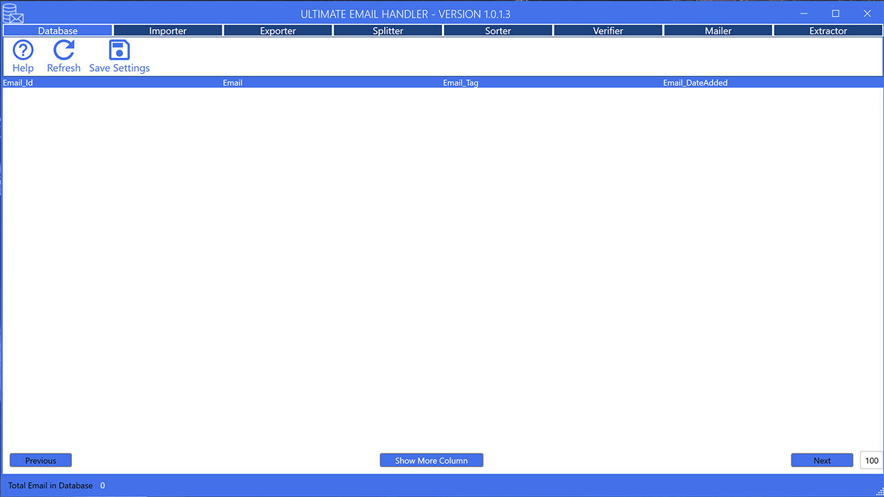 Ultimate Email Handler - Email Extractor, Sender, Verifier, Sorter and Database by AMIDevLab