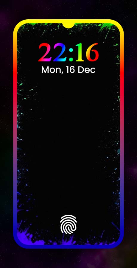 Edge Light Border - Always on display AOD - LED Borderlight - Color ...